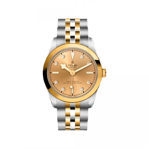 帝舵/Tudor 碧湾型 31MM 磨光及磨砂316L钢 自动机械机芯 女表 M79603-0008-小迈步海淘品牌官网