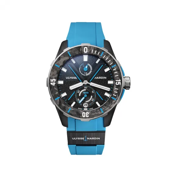 雅典/Ulysse Nardin Diver NET Azure 44MM 95%回收的不锈钢 自动机械机芯 男表 1183-170-2B ...