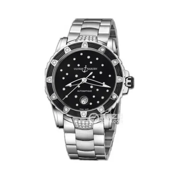 雅典/Ulysse Nardin 航海系列 不锈钢镶钻 自动机械 男表 8153-180E-7C-22-小迈步海淘品牌官网