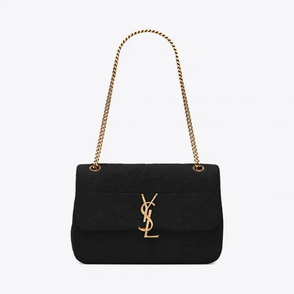 伊夫圣罗兰/Yves Saint laurent JAMIE针织 CARRÉ RIVE GAUCHE 中号手袋包 6348202F9271000-小迈步海淘品牌官网