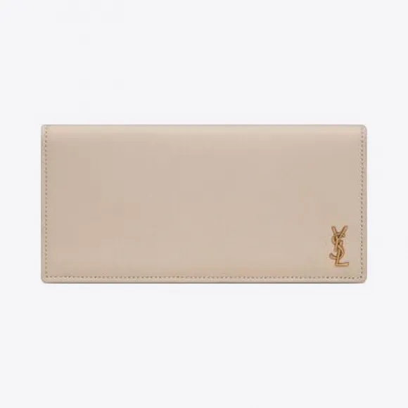 伊夫圣罗兰/Yves Saint laurent tiny monogram粒面皮革长款钱包 63554215B0W9917-小迈步海淘品牌官网