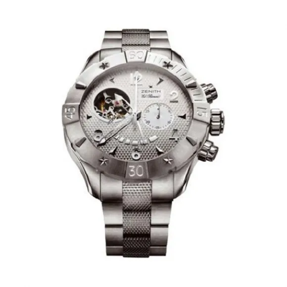 真力时/Zenith 动力储备显示 不锈钢 自动机械机芯 男表 03.0526.4021-01.M526-小迈步海淘品牌官网