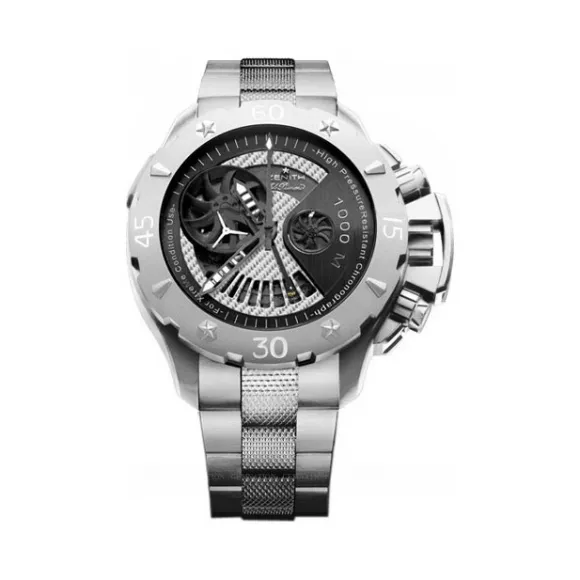 真力时/Zenith 钛 自动机械机芯 男表 95.0527.4021-02.M530-小迈步海淘品牌官网