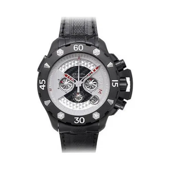 真力时/Zenith 日期显示 钛金属 自动机械机芯 男表 96.0525.4000-21.C648-小迈步海淘品牌官网