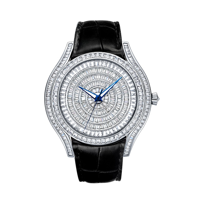 天舶/Tielbo 璀璨系列 316L精钢材质，电镀白金色 T815M-P-W-小迈步海淘品牌官网